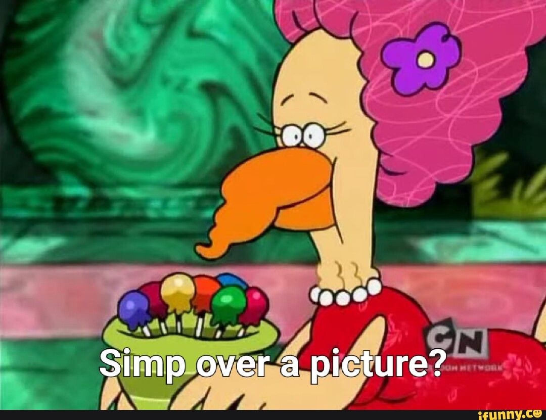 Simp over a picture? - iFunny