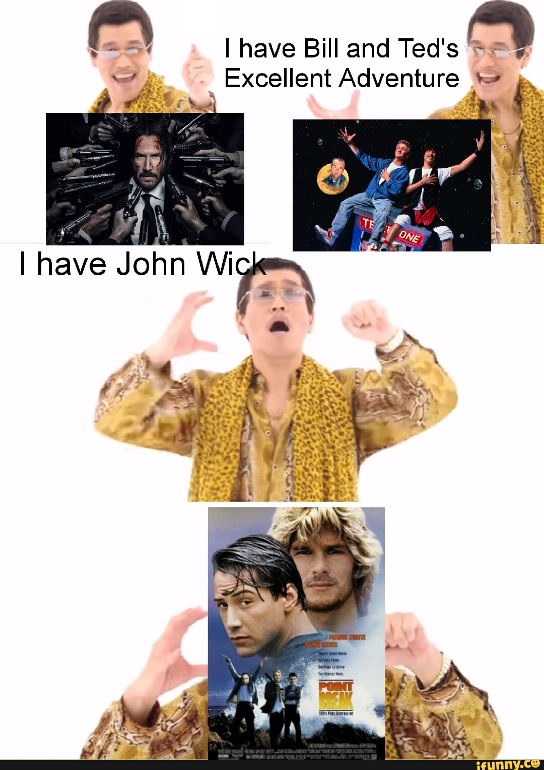 I have Bill and Ted's Excellent Adventure have Joan Wick - iFunny