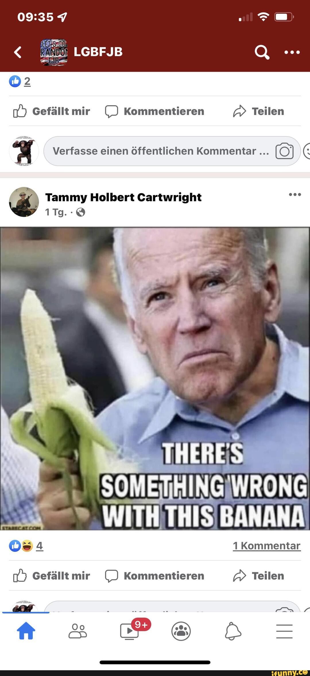 7 Fe LGBFJB Tammy Holbert Cartwright THERES SOMETHING WRONG WITH THIS ...