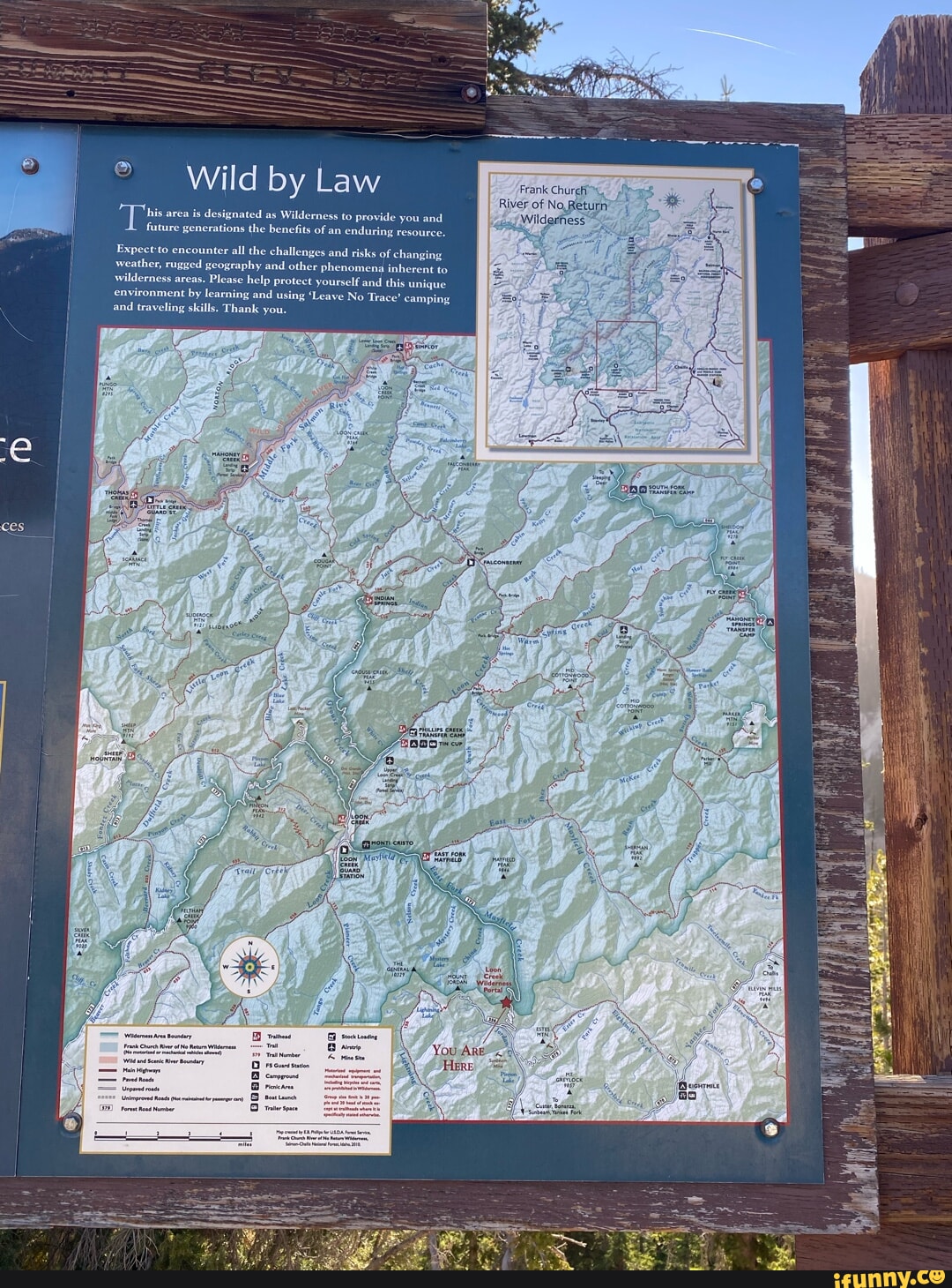 Wild by Law Frank his area is designated as Wilderness to provide you ...