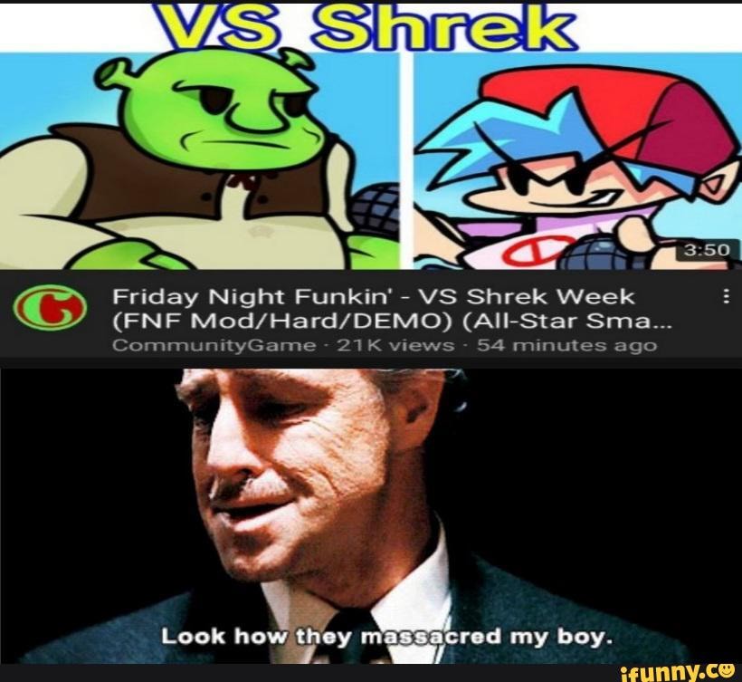 Friday Night Funkin' - VS Shrek Week (FNF (All-Star Sma ...