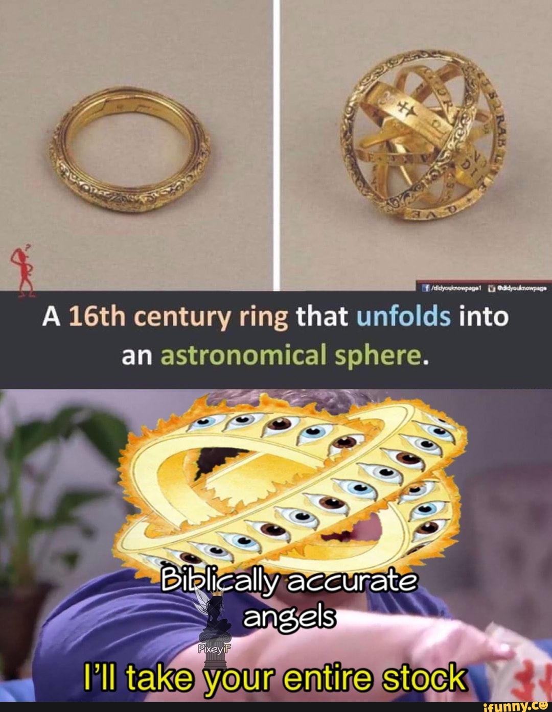 A 16th century ring that unfolds into an astronomical sphere ...