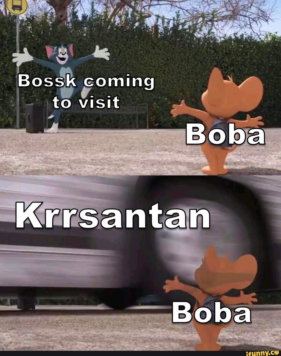 Bossk coming to visit tan Boba Boba - iFunny