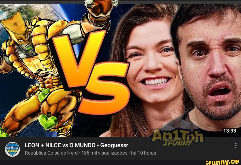 LEON + NILCE vs O MUNDO - Geoguessr República Coisa de Nerd - 185 mil ...
