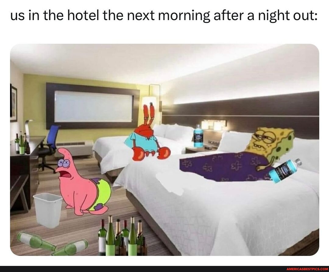 😂😭 #funny #memes #explore #viral - us in the hotel the next morning ...