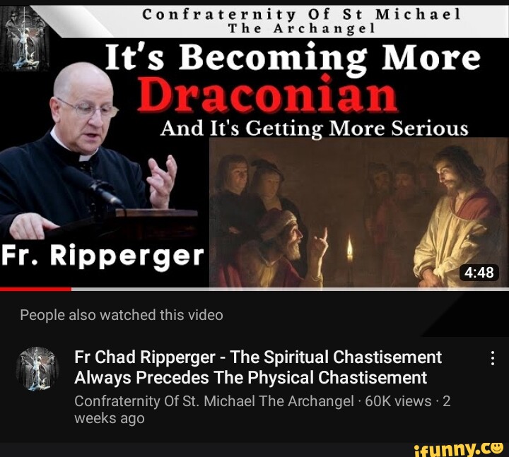 Confraternity Of St Michael The Archangel It's Becoming More And It's ...