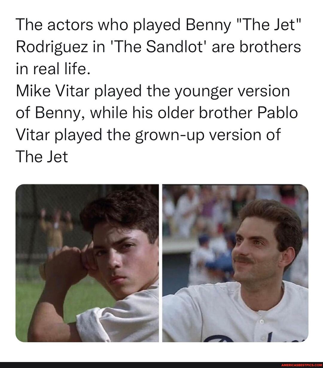 N/A - The actors who played Benny "The Jet" Rodriguez in 'The Sandlot ...