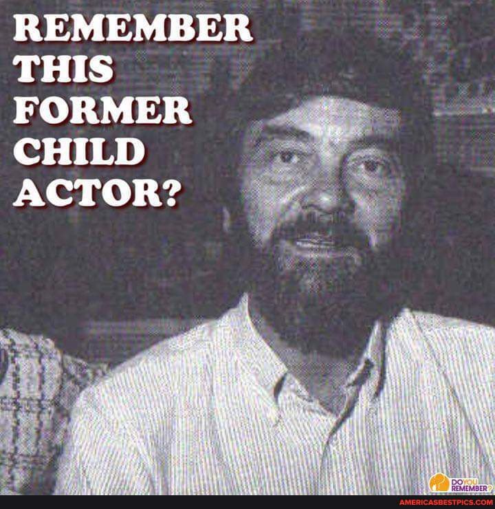 REMEMBER THIS FORMER CHILD ACTOR? - America’s best pics and videos
