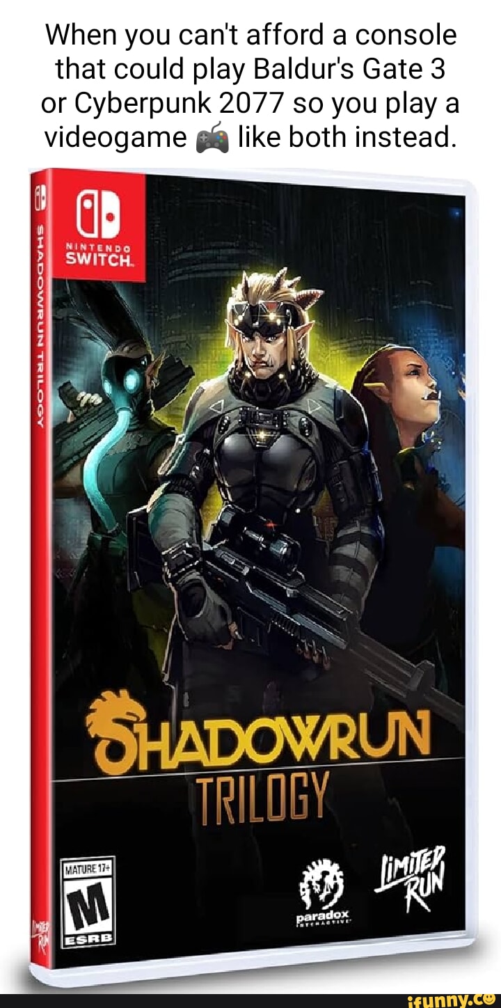 Shadowrun memes. Best Collection of funny Shadowrun pictures on iFunny