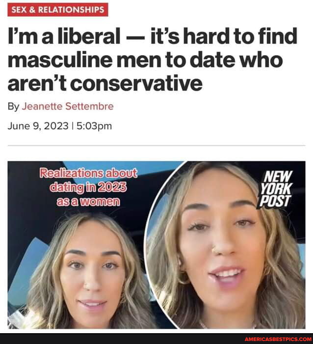 SEX RELATIONSHIPS ma liberal - it's hard to find masculine men to date ...