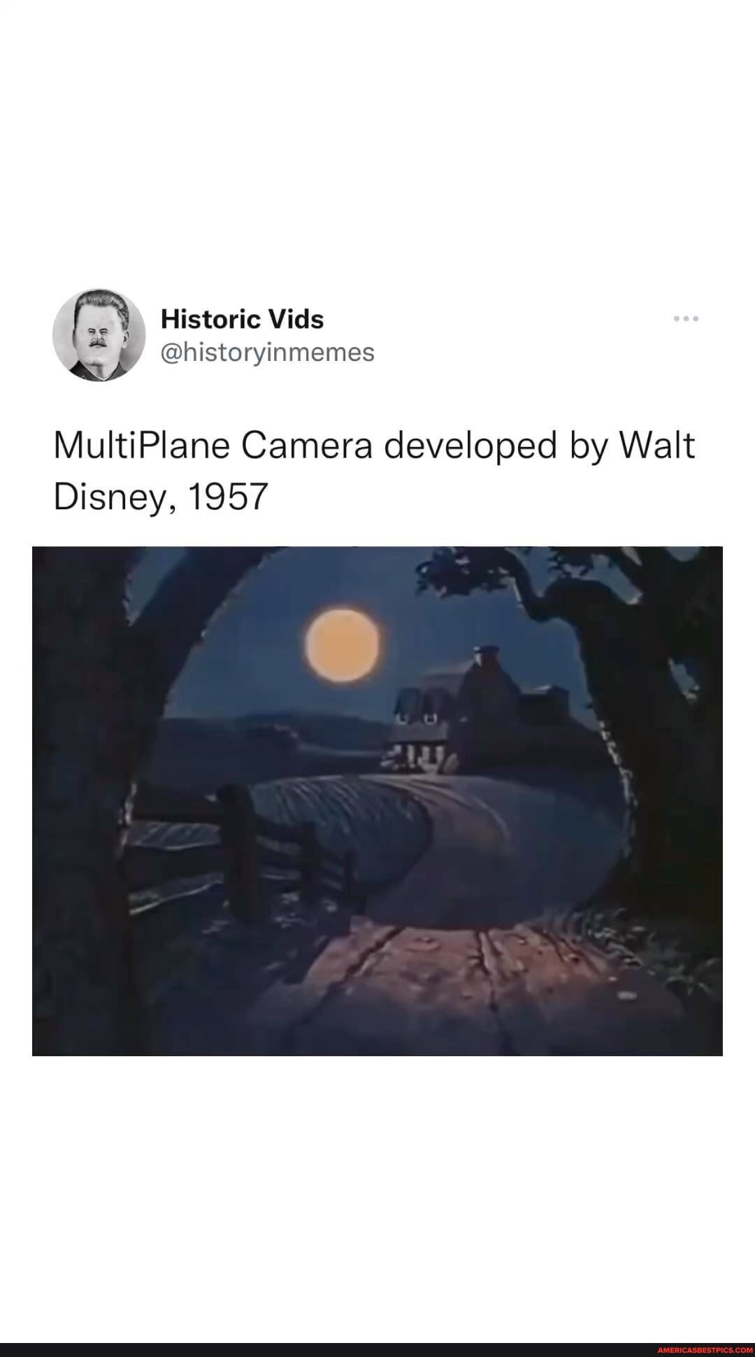 Historic Vids MultiPlane Camera developed by Walt Disney, 1957 ...