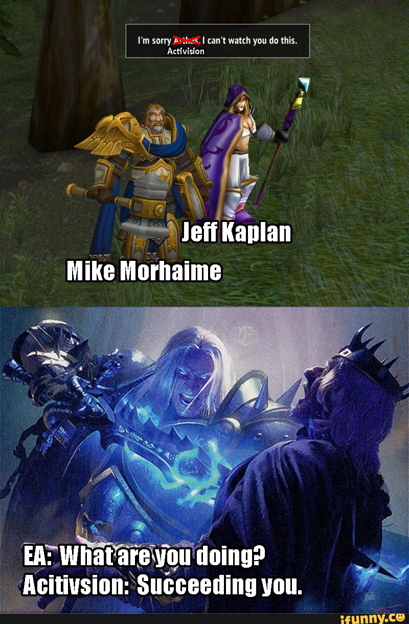 Jeff Kaplan who may be the last of the old guard has finally left ...