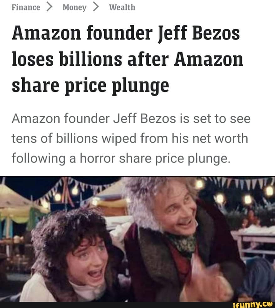 Finance Money Wealth Amazon founder Jeff Bezos loses billions after ...