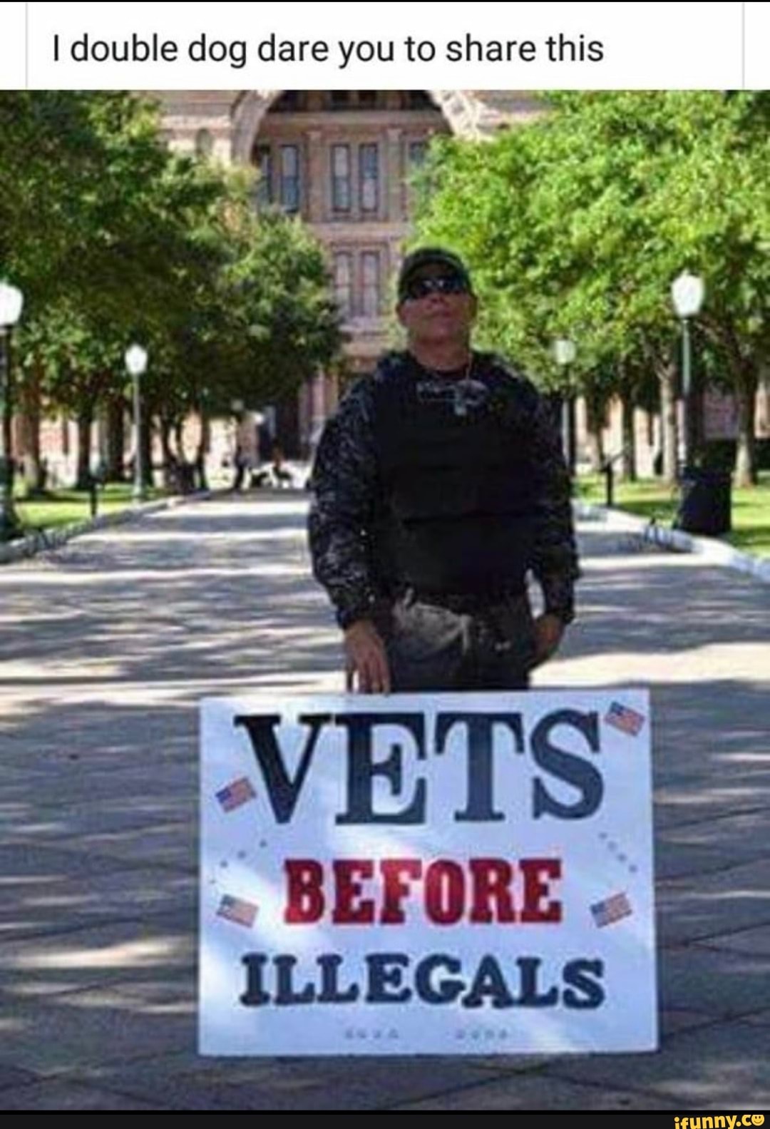 I double dog dare you to share this BEFORE ILLEGALS - iFunny