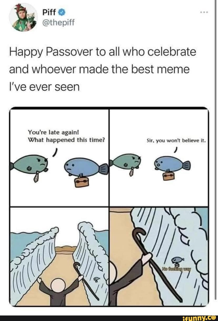 Not Jesus, still worth a LOL. - Happy Passover to all who celebrate and ...