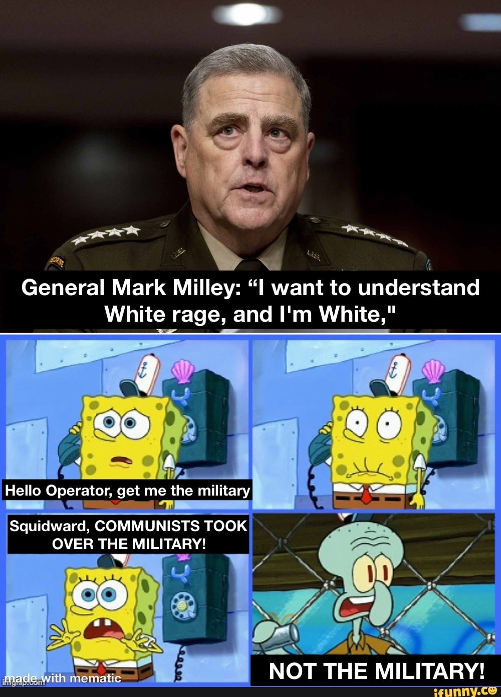 General Mark Milley: "I want to understand White rage, and I'm White ...
