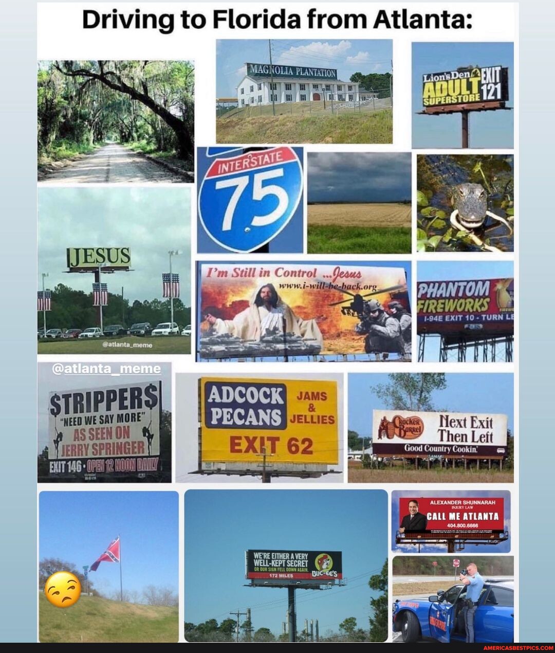 Best part of driving to Florida is getting Cracker Barrel to-go and ...