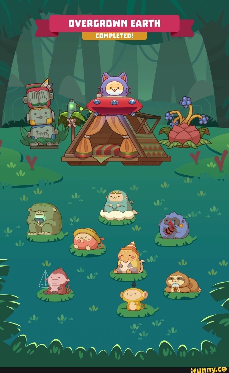 OVERGROWN EARTH COMPLETED! al) - iFunny