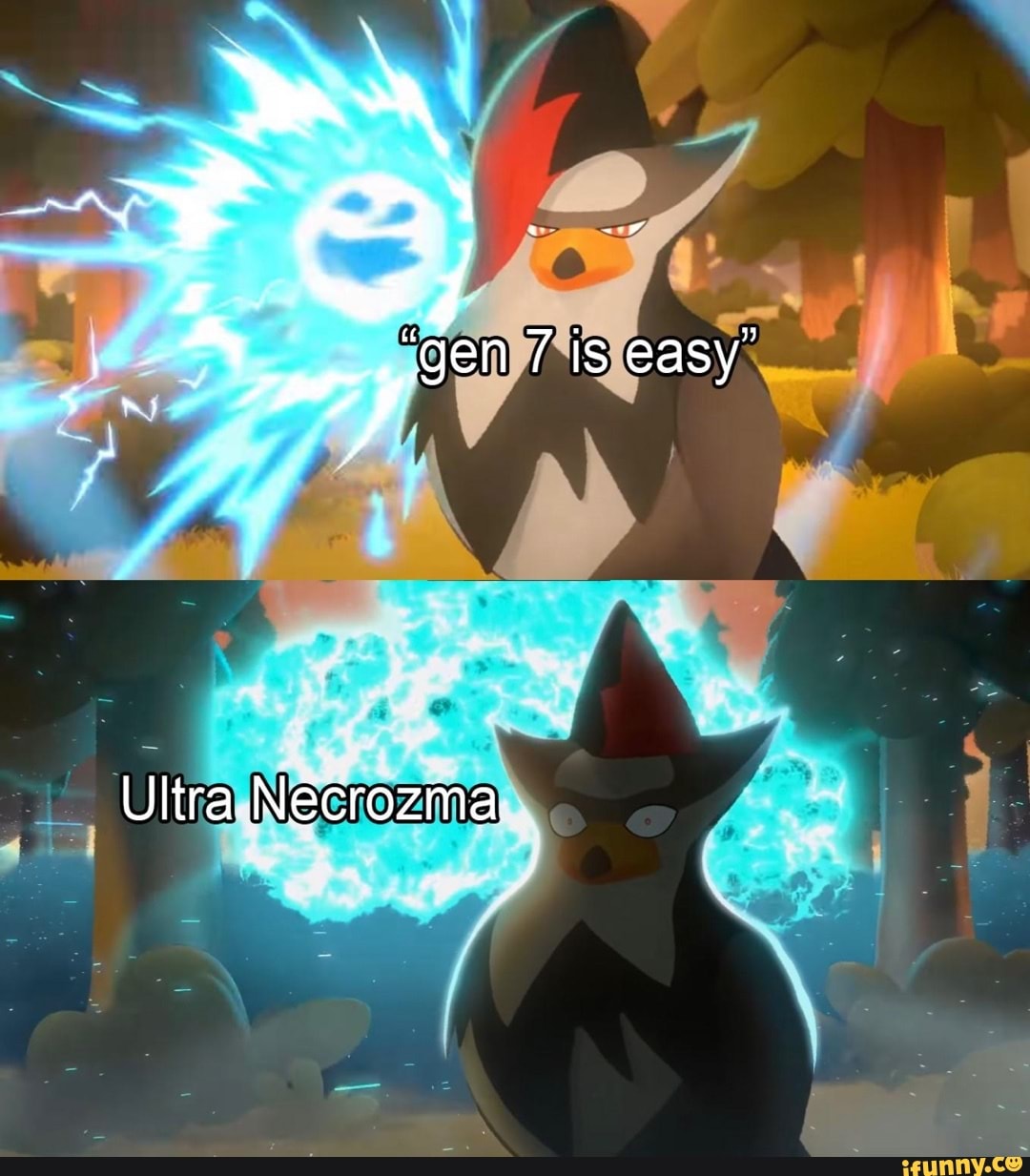 "gen 7 is easy" Ultra Necrozma. - iFunny