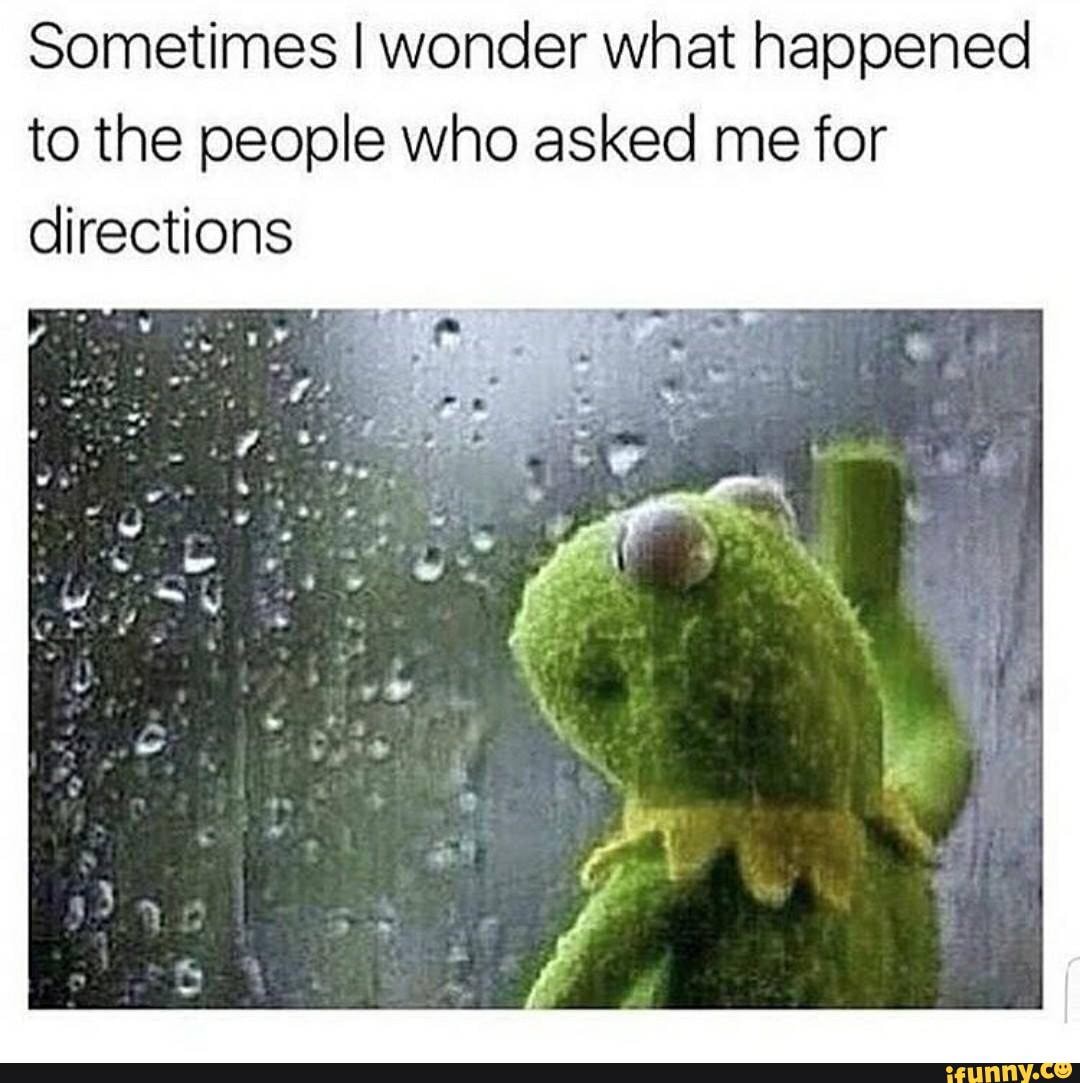 What happened to them? - Sometimes I wonder what happened to the people ...
