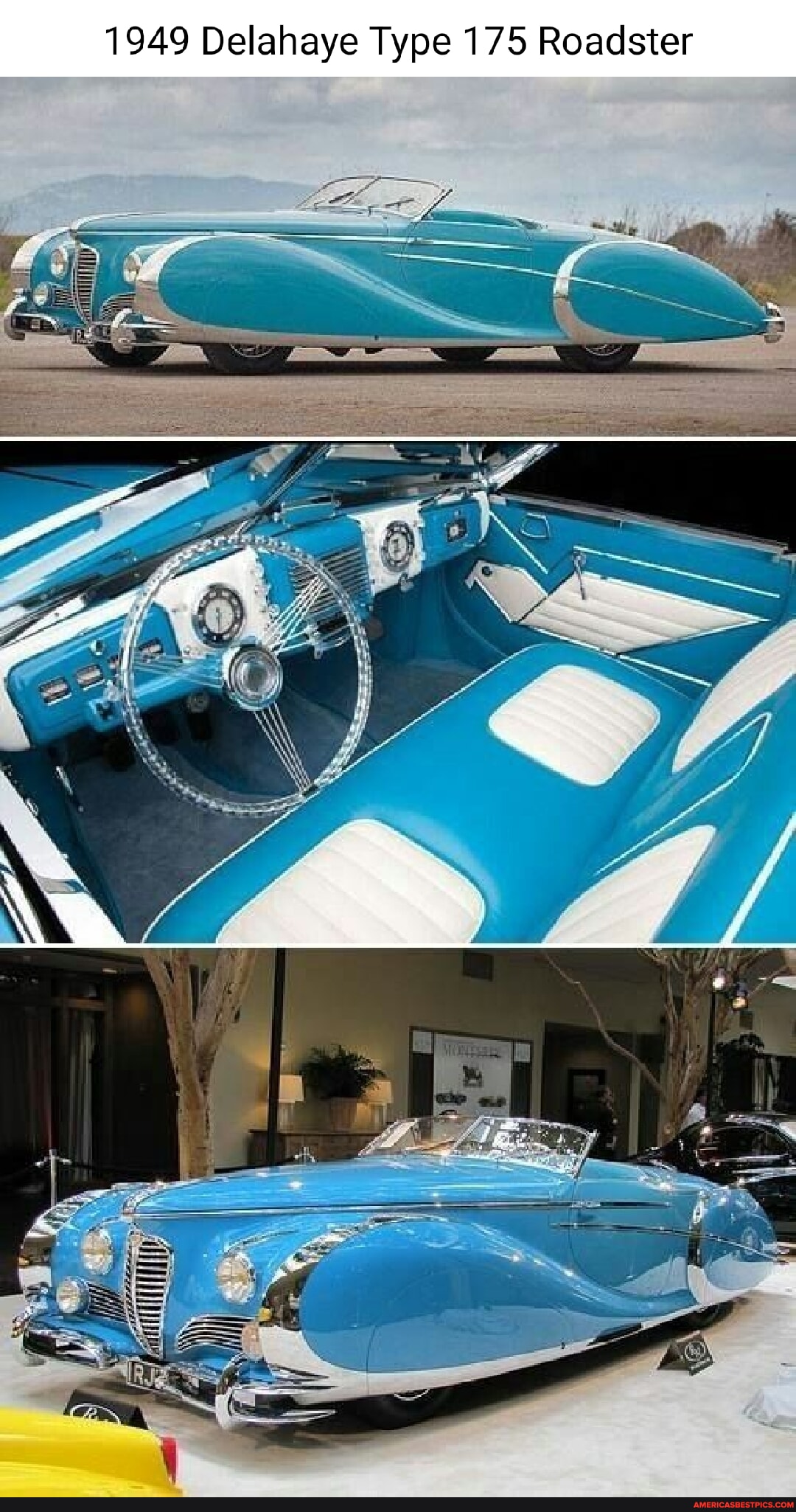 1949 Delahaye Type 175 Roadster - America’s best pics and videos