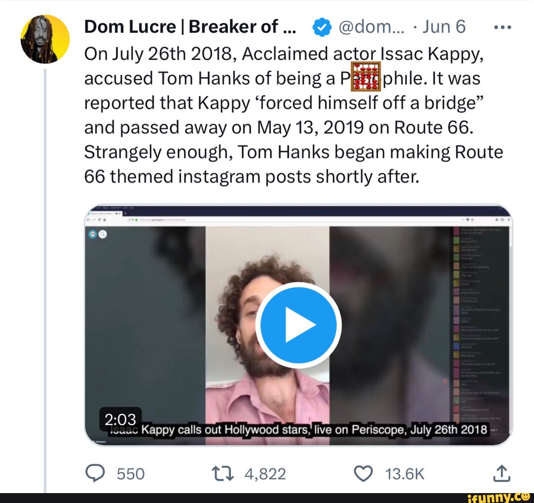 Dom Lucre I Breaker of @dom... -Jun6 On July 26th 2018, Acclaimed actor ...