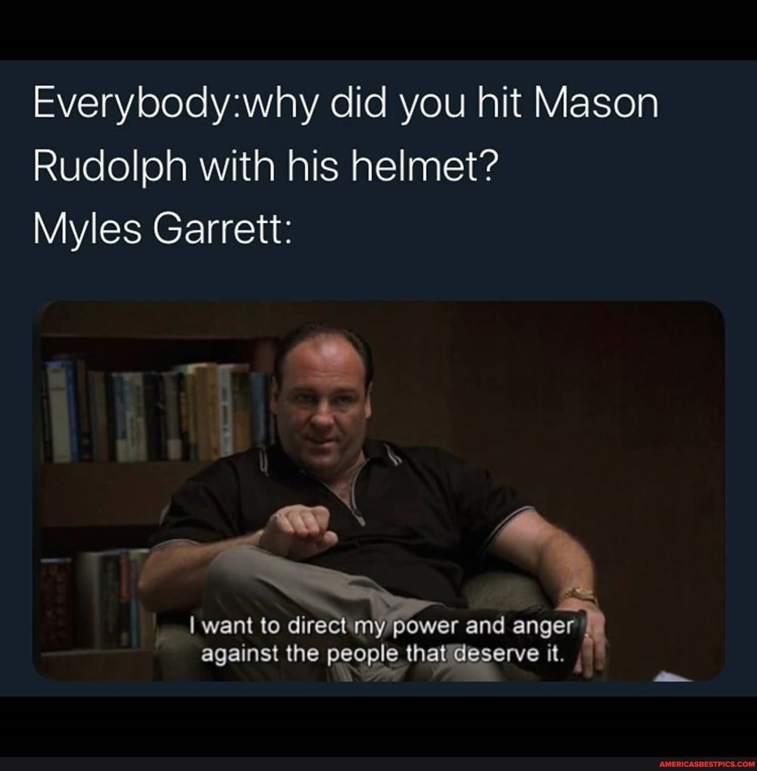 Did you hit Mason Rudolph with his helmet? Myles Garrett: power and ...