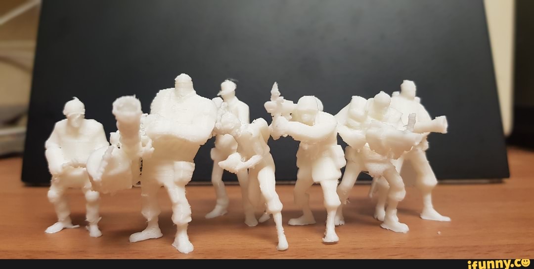 3D printed TF2 miniatures! - iFunny