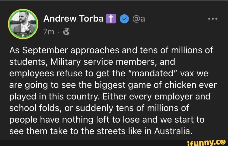 Andrew Torba As September approaches and tens of millions of students ...