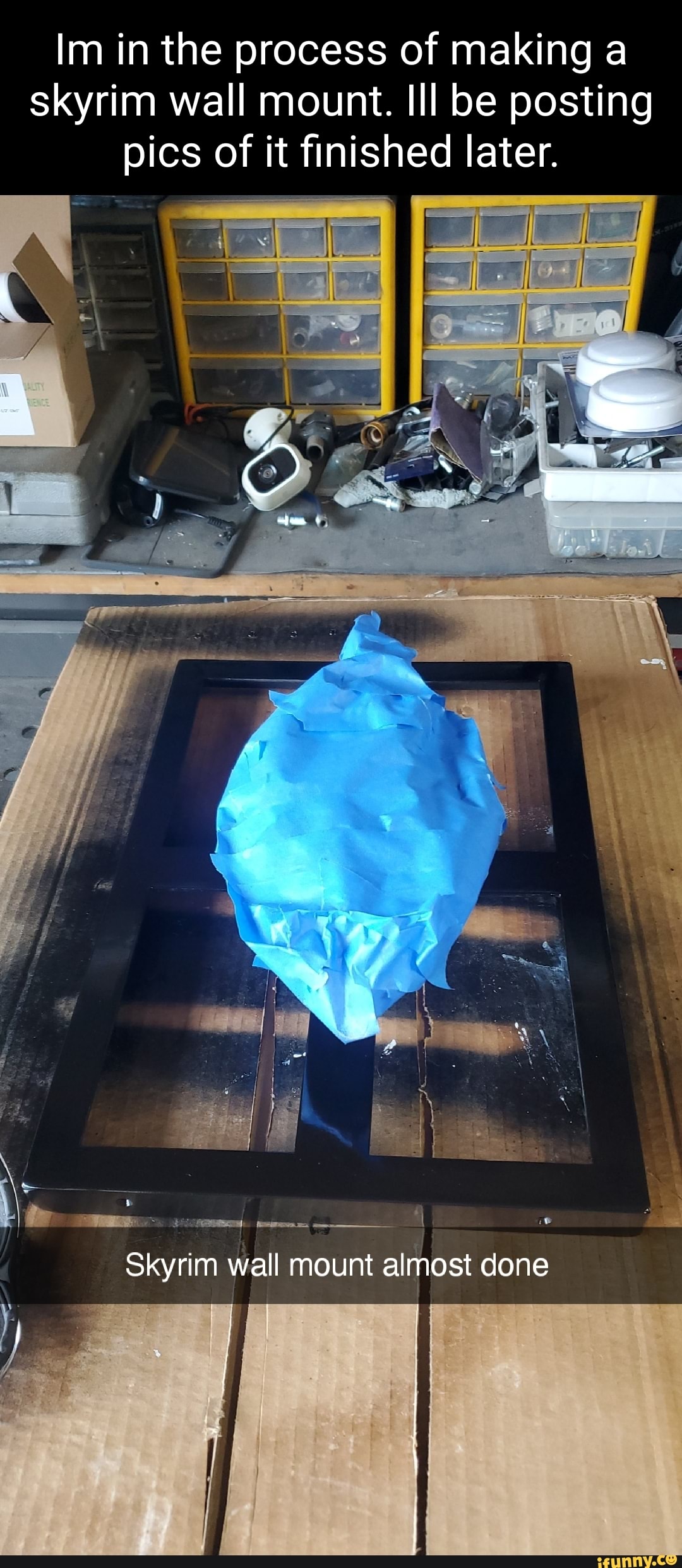 Im in the process of making a skyrim wall mount. Ill be posting pics of ...