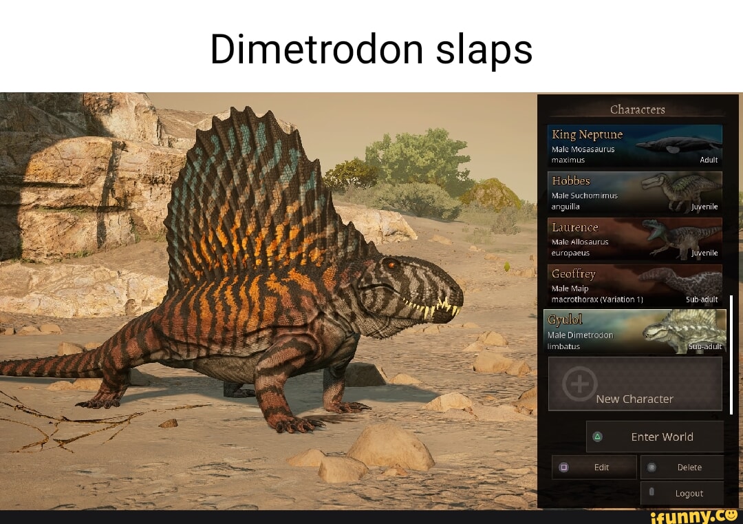 Dimetrodon memes. Best Collection of funny Dimetrodon pictures on iFunny