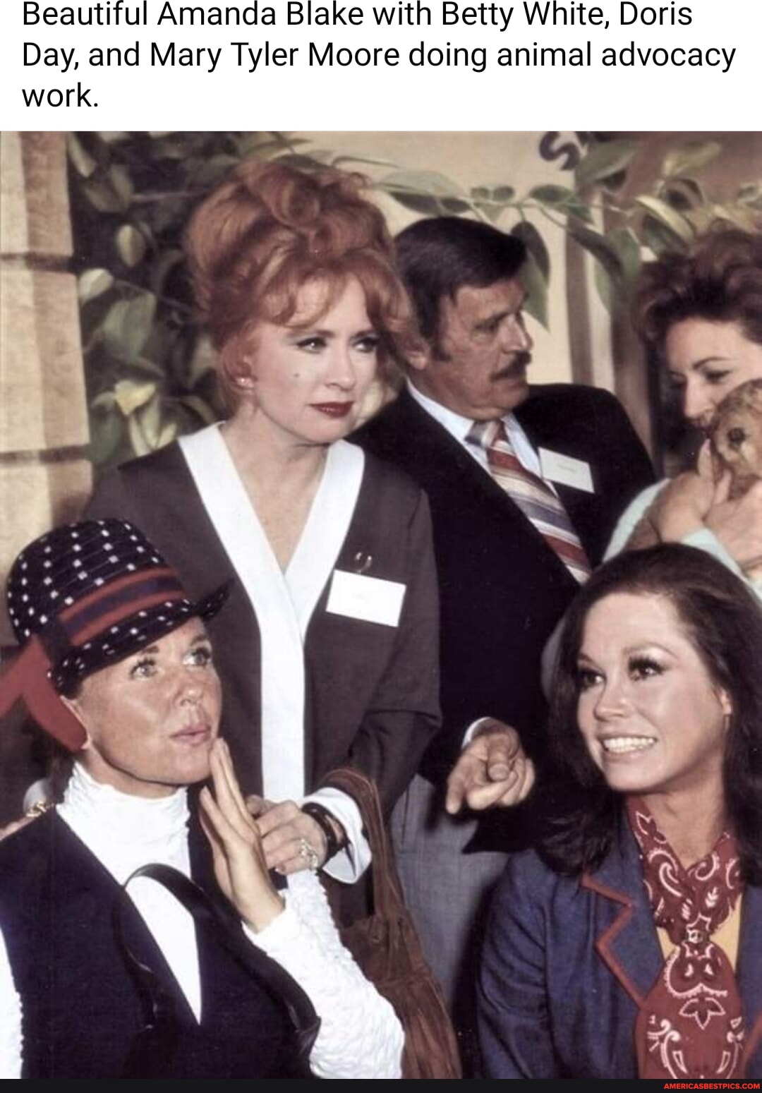 Beautiful Amanda Blake with Betty White, Doris Day, and Mary Tyler ...