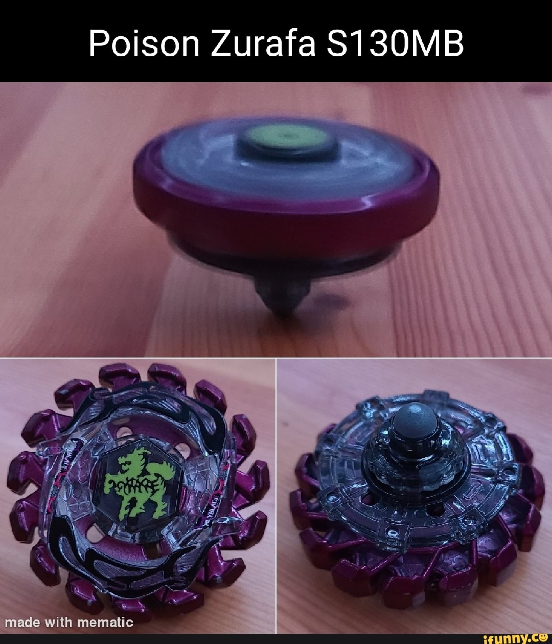 Beyblade Poison Zurafa