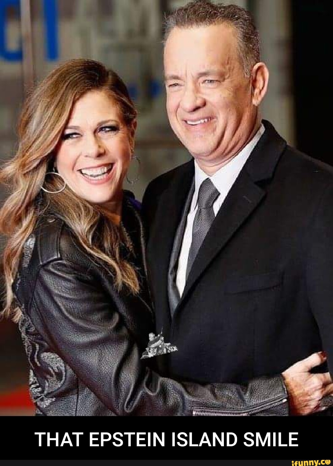 THAT EPSTEIN ISLAND SMILE - iFunny