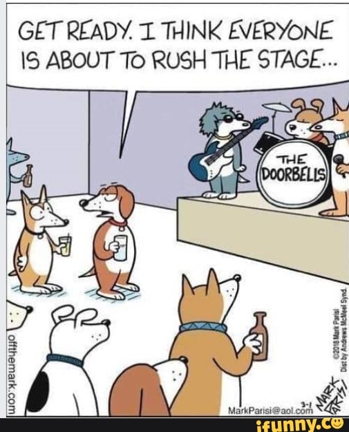 GET READY. I THINK EVERYONE IS ABOUT TO RUSH THE STAGE... - iFunny