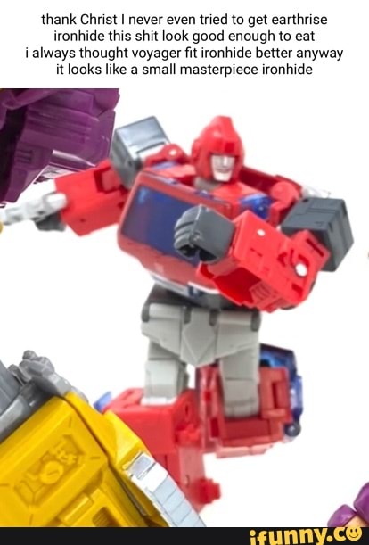 Ironhide memes. Best Collection of funny Ironhide pictures on iFunny