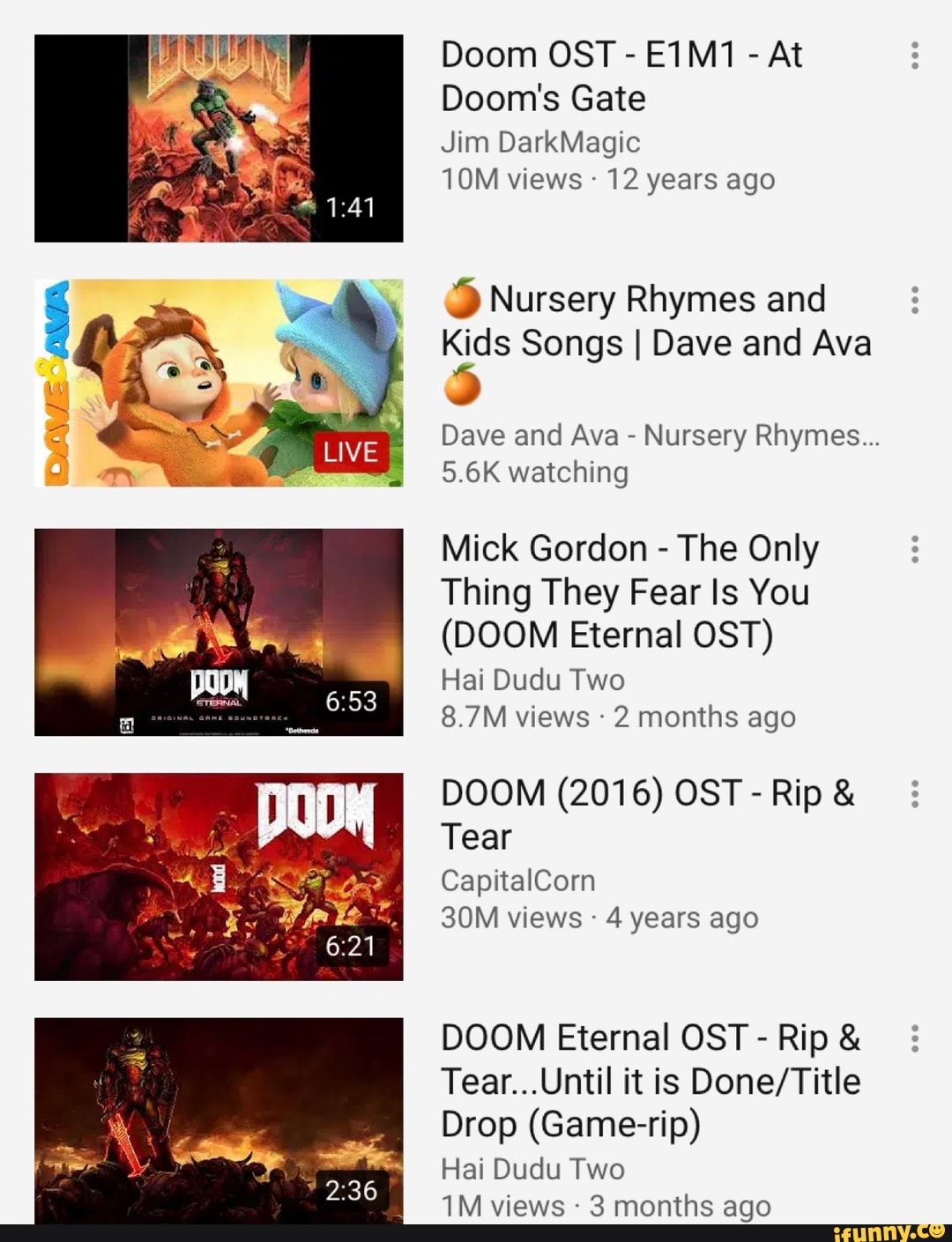 Doom OST At Doom's Gate Jim DarkMagic 10M views 12 years ago 3 Nursery ...