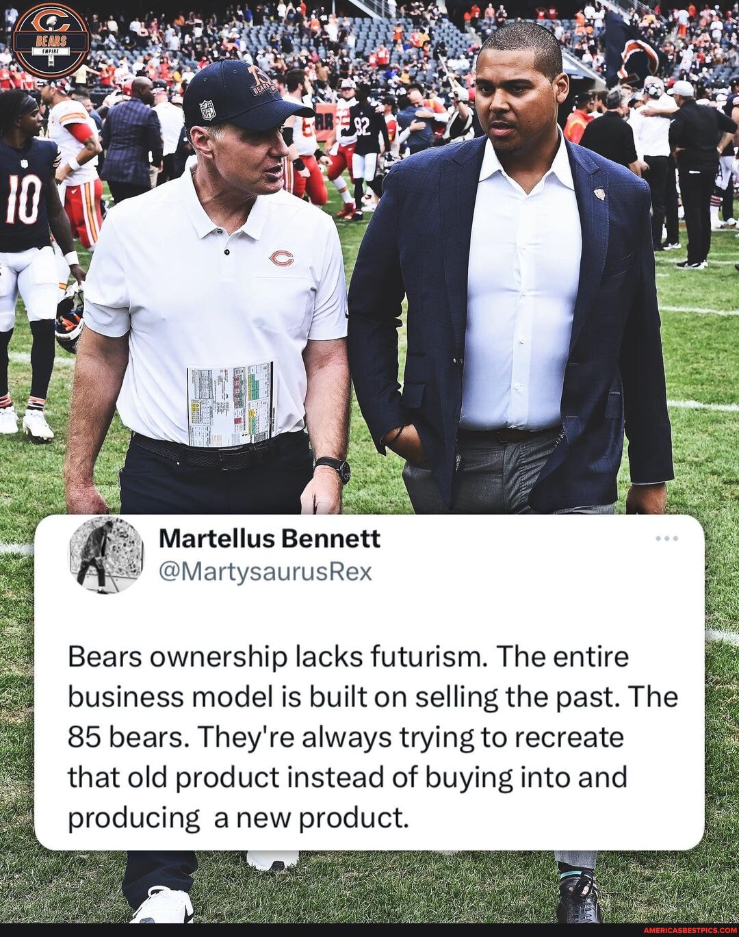 @martellusb - Bears ownership lacks futurism. The entire business model ...
