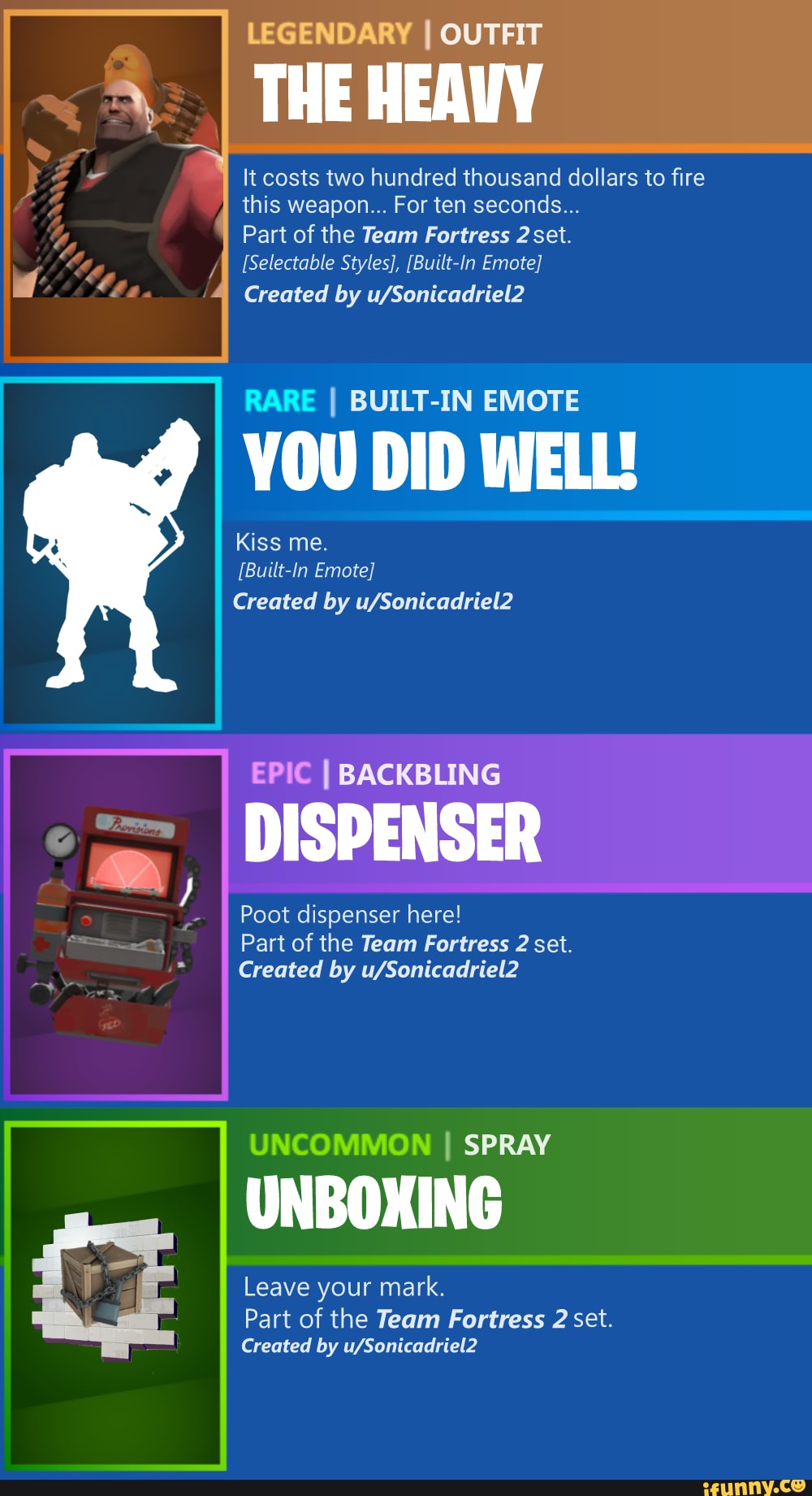 LEGENDARY I OUTFIT THE HEAVY It costs two hundred thousand dollars to ...