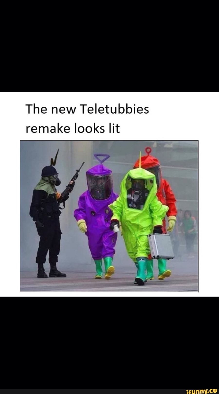 The new Teletubbies remake looks Iit - iFunny