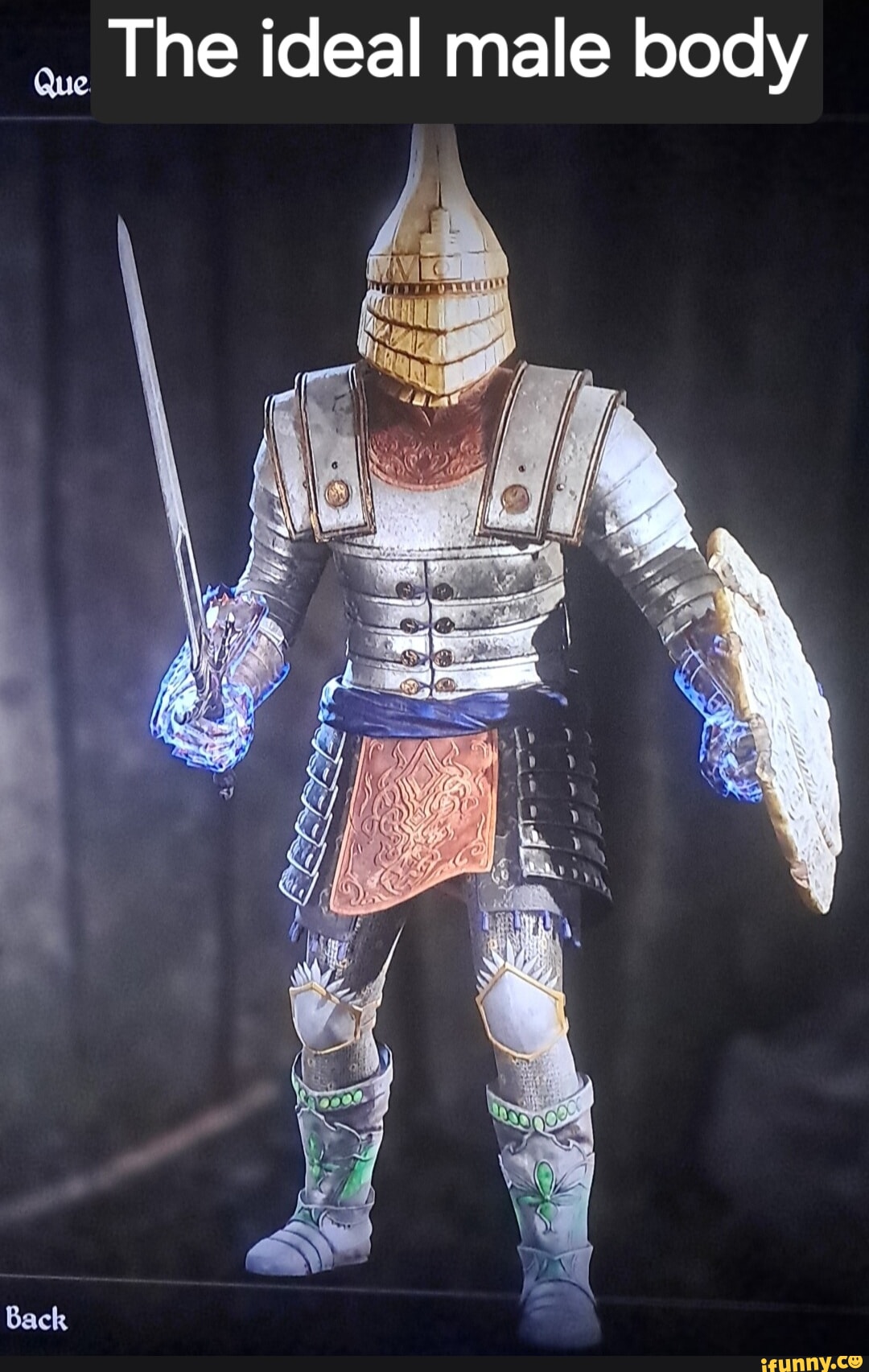 The ideal male body file \ fes ware Back - iFunny