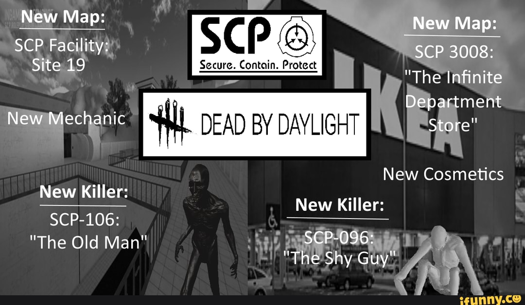Dead by Daylight SCP Chapter - New Map: New _New Map: SCP Facility: SCP ...