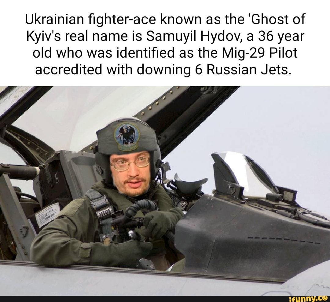 Ukrainian fighter-ace known as the 'Ghost of Kyiv's real name is ...