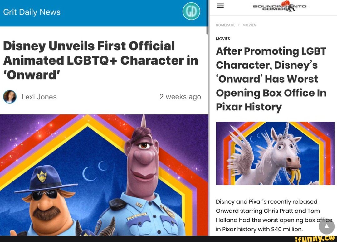 MOVIES Disney Unveils First Official After Promoting LGBT Animated ...