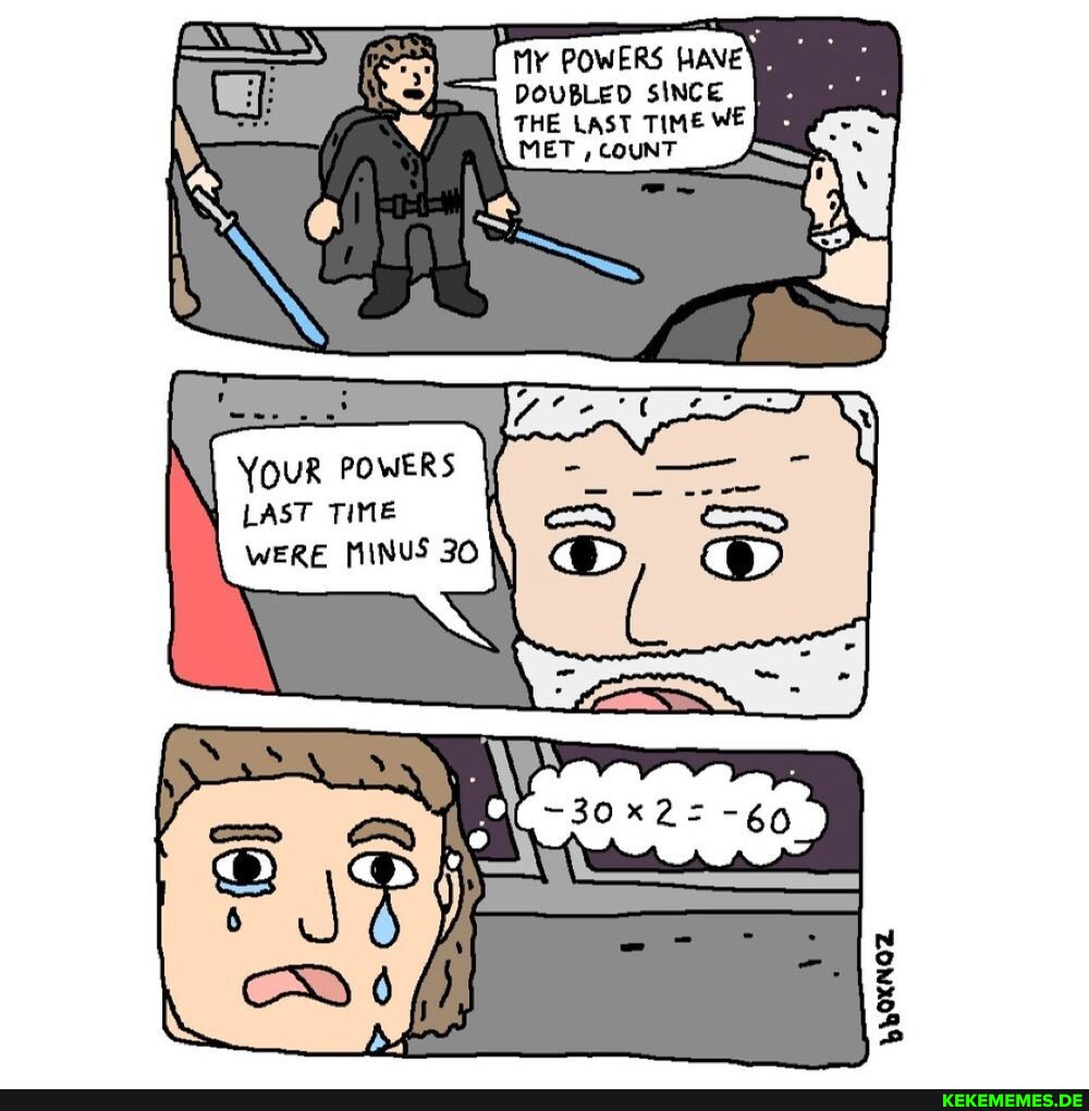*signature look of superiority* 🏻 @zonxo99 - #comic #starwars #anakin # ...