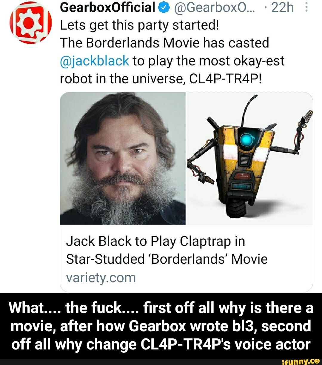 Gearboxofficial memes. Best Collection of funny Gearboxofficial ...