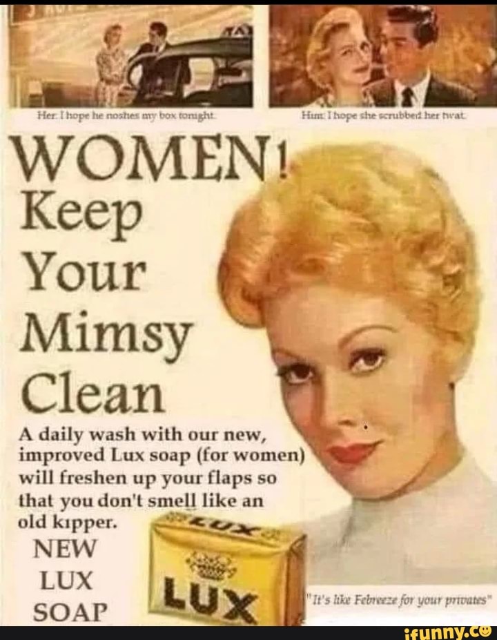 Keep Your Mimsy Clean A daily wash with our new, improved Lux soap (for ...