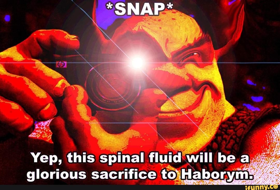 Glorious sacrifice to Haborym. - iFunny