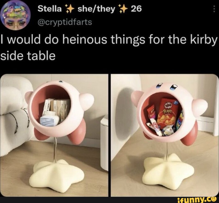 Stella 26 @eryptidfarts I would do heinous things for the kirby side ...