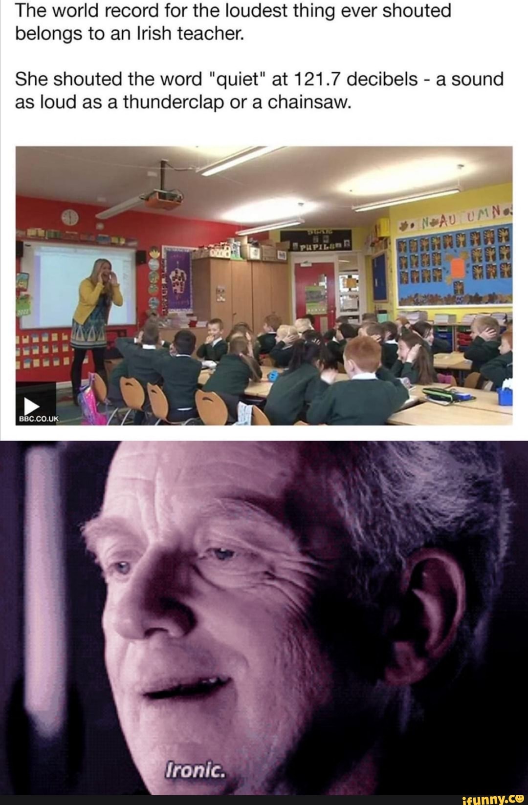 The world record for the loudest thing ever shouted belongs to an Irish ...